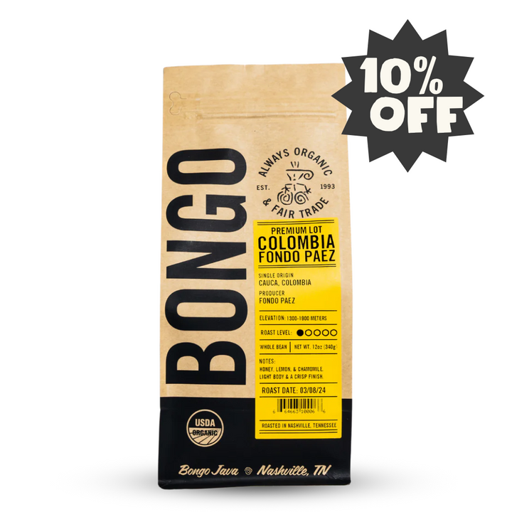 Bongo Java Roasting Co. - Organic & Better Than Fair Trade Coffee