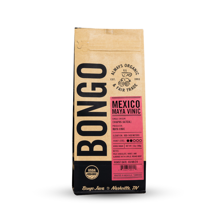 Bongo Java Roasting Co. - Organic & Better Than Fair Trade Coffee