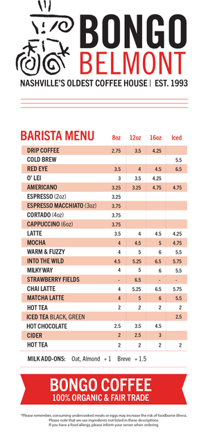 Bongo Java Cafe – Bongo Java Roasting Co.