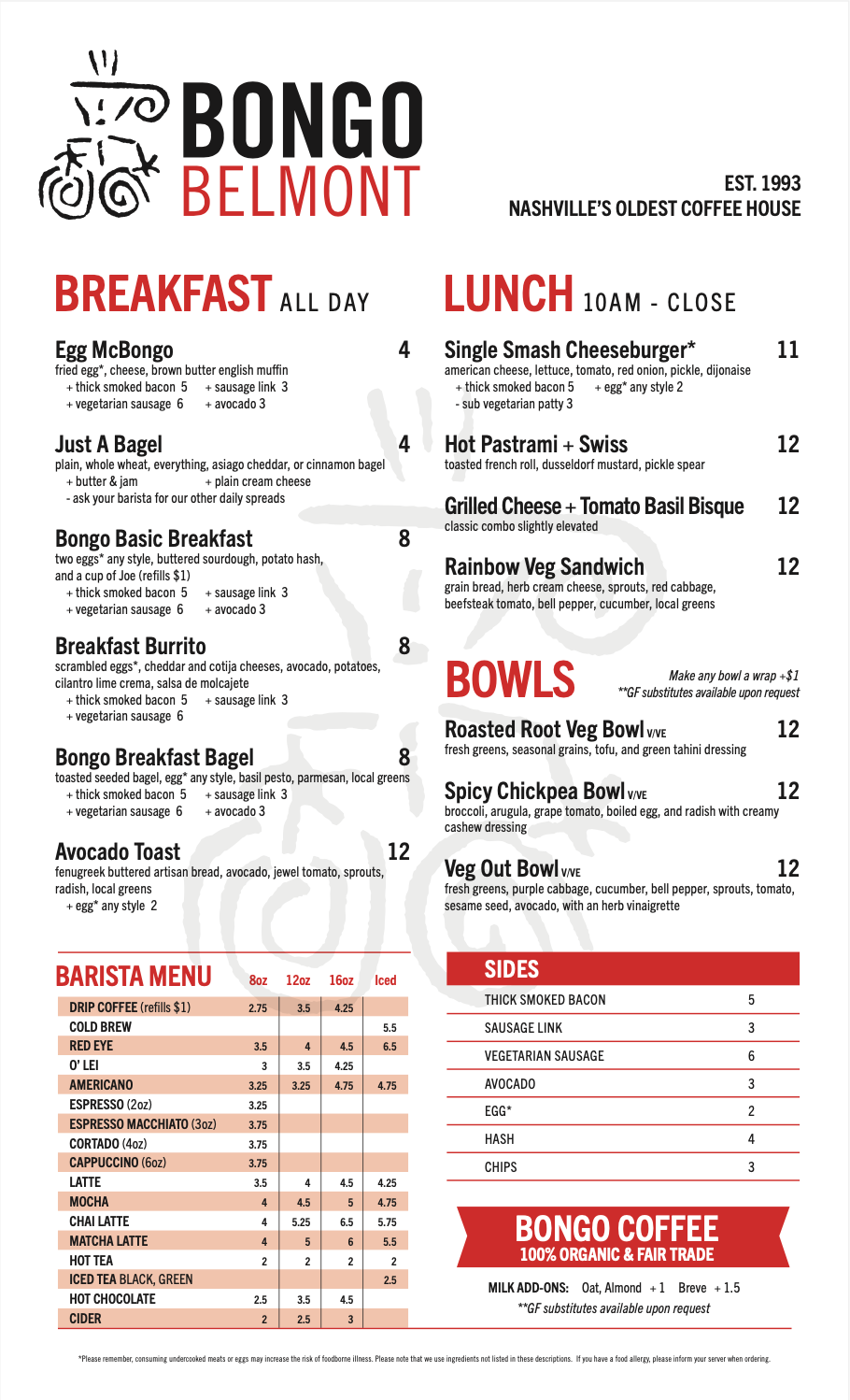 Bongo Java Cafe – Bongo Java Roasting Co.