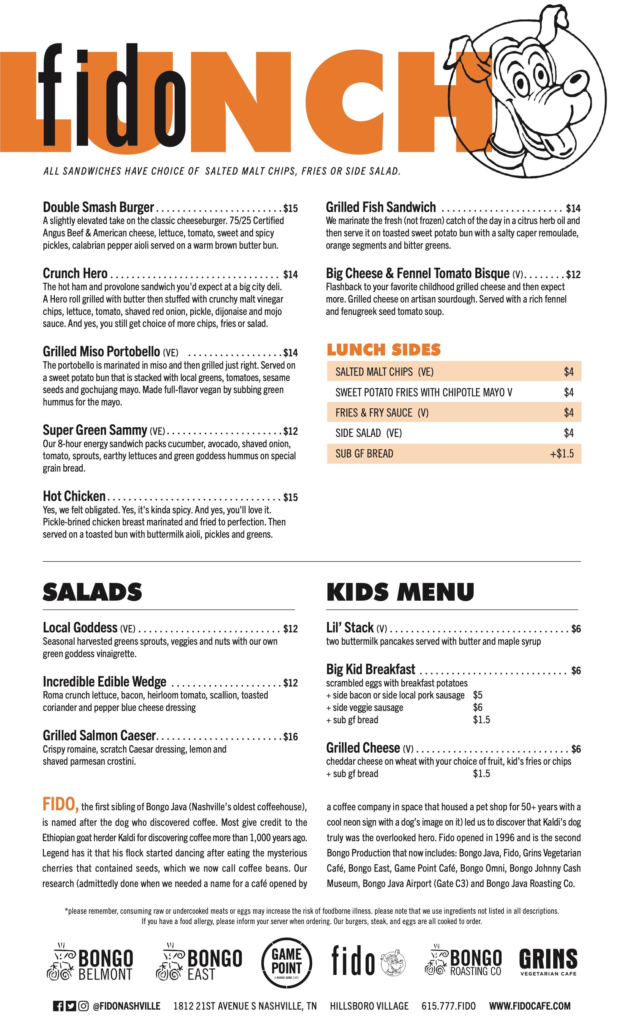 Fido – Bongo Java Roasting Co.