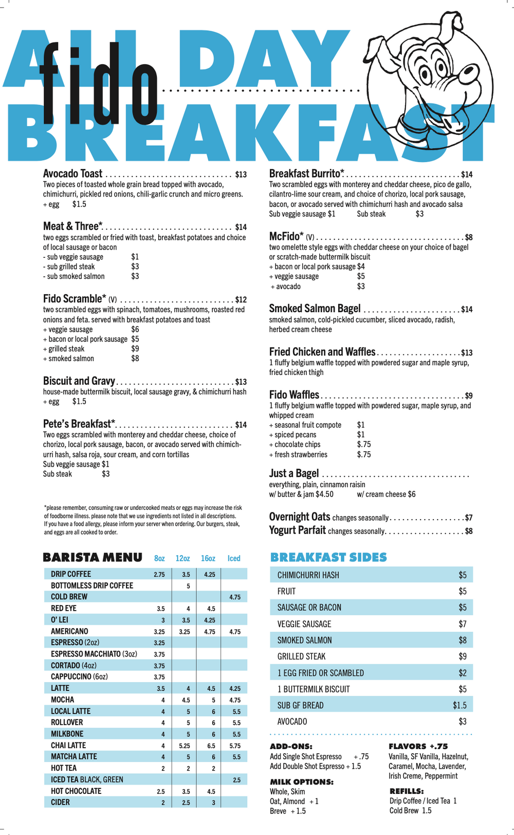 Fido Café | All-Day Dining & Organic Coffee in Nashville’s Hillsboro ...